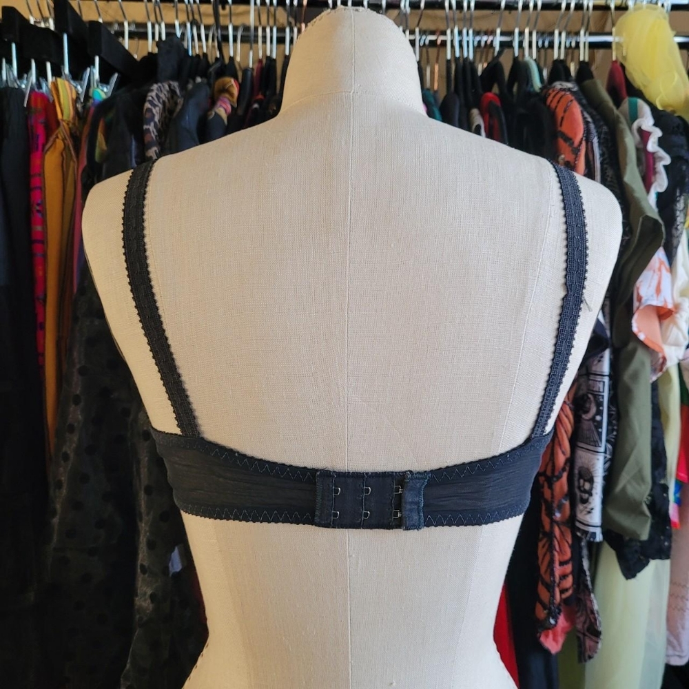 Vintage Olga Brand Goth Pinup Brassiere - Gem